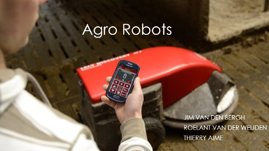 Fontys InnovationLab | Cooperating Agro Robots