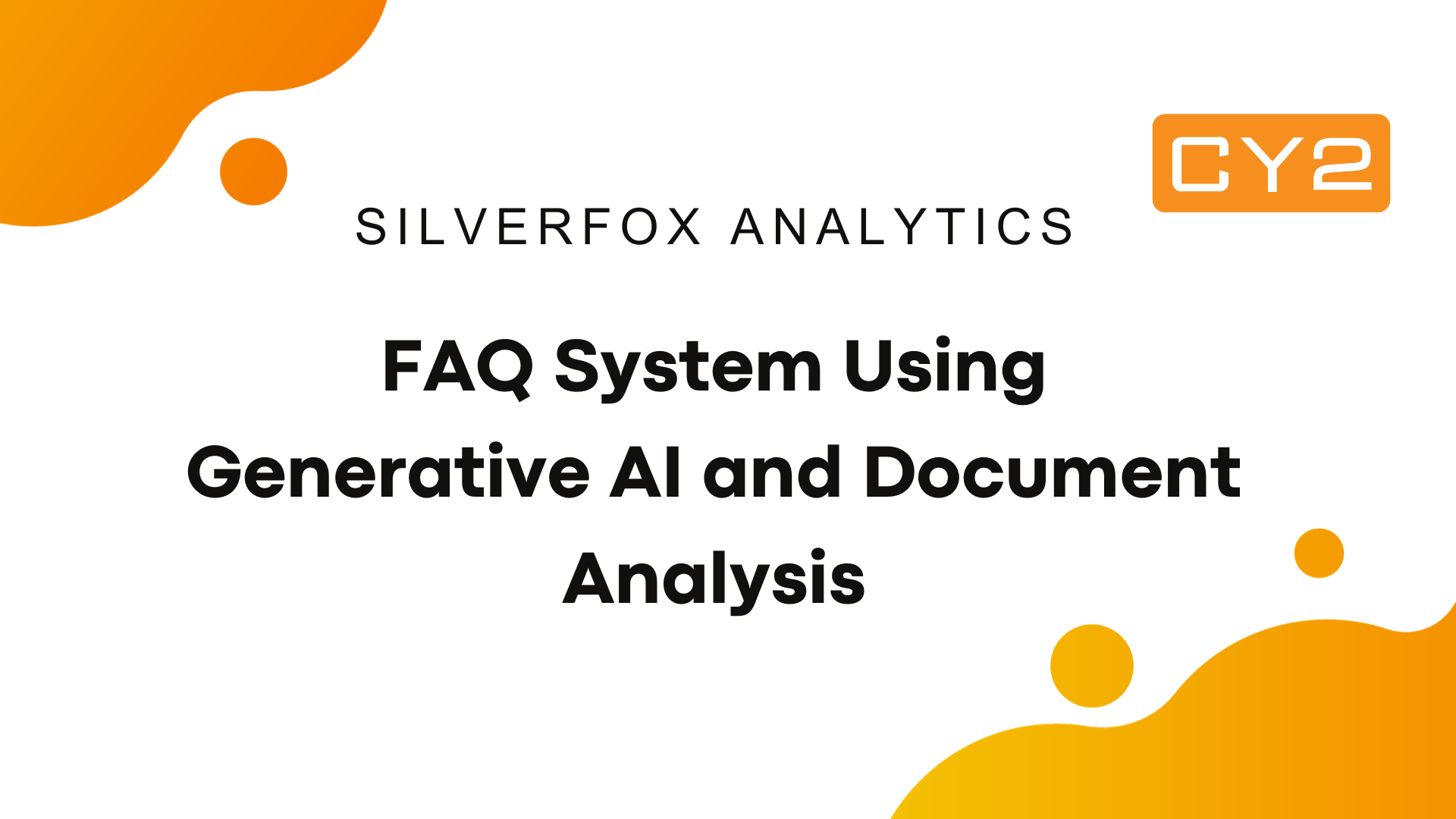 Fontys InnovationLab | FAQ System Using Generative AI and Document Analysis