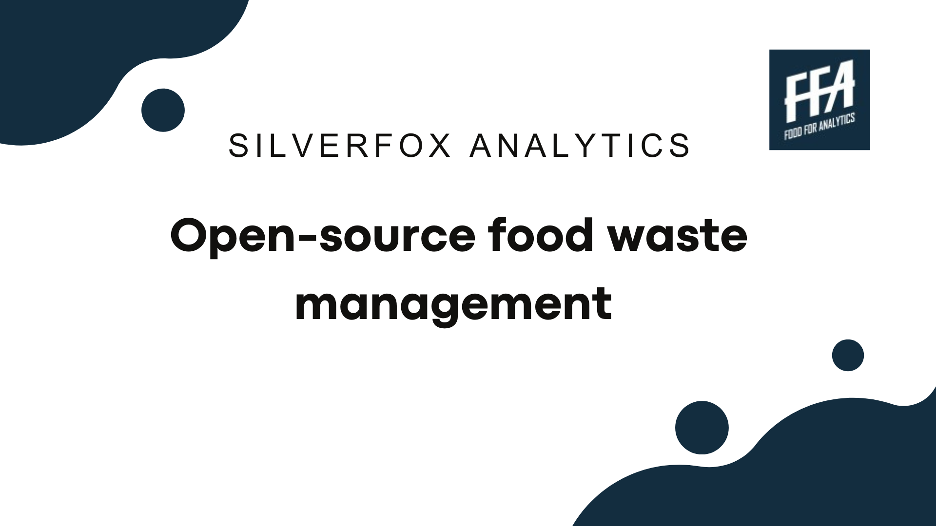Fontys InnovationLab | Open-source food waste management